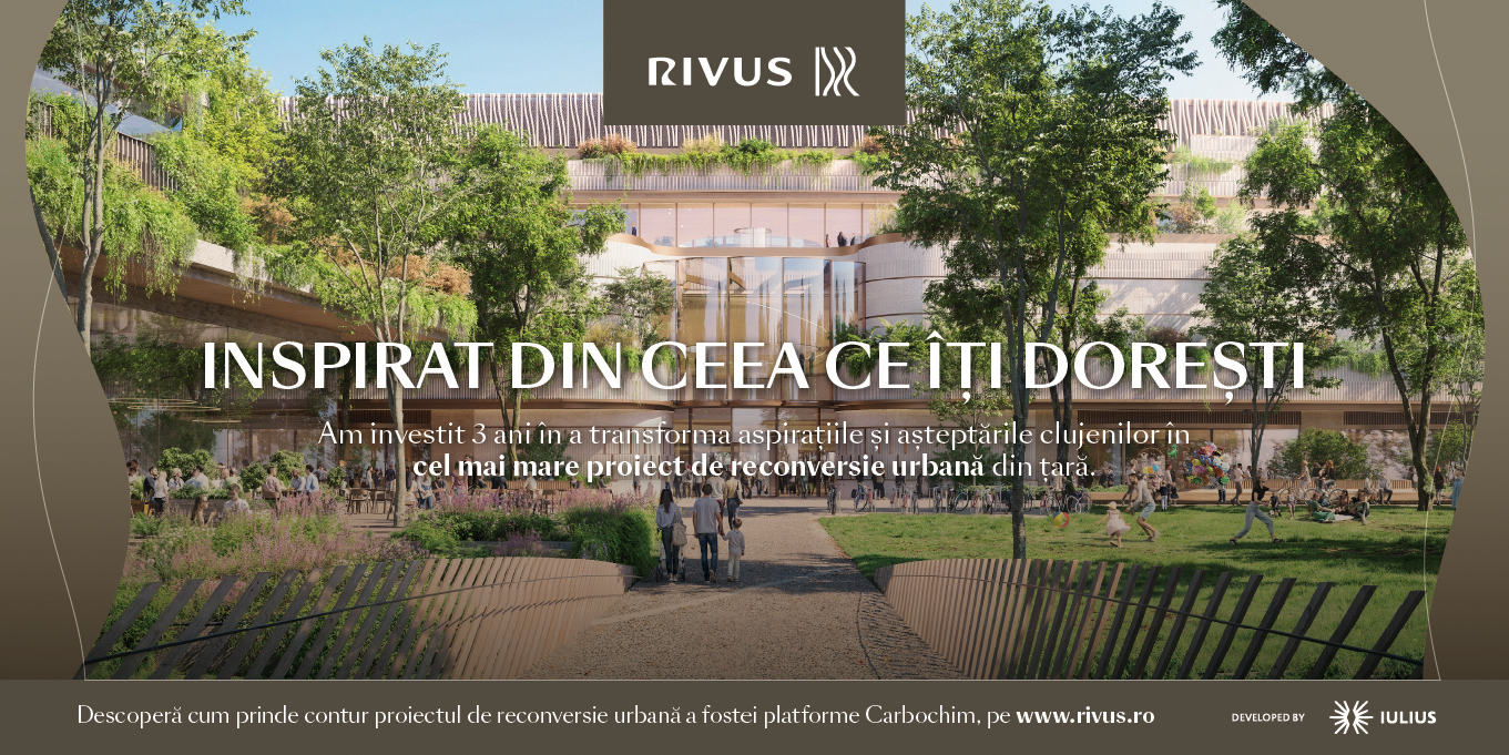 IULIUS anunță numele proiectului de reconversie și regenerare urbană de la Cluj-Napoca: RIVUS ...