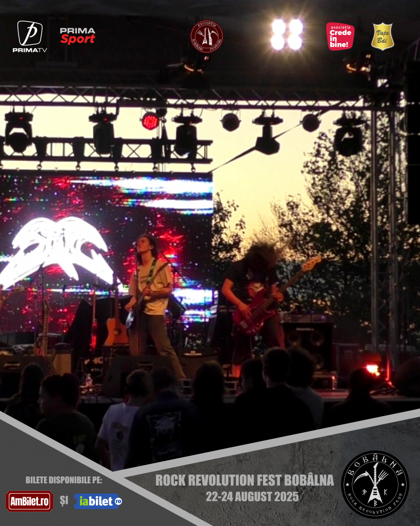 Amintiri de la Rock Revolution Fest Bobâlna cu S.a.R.!