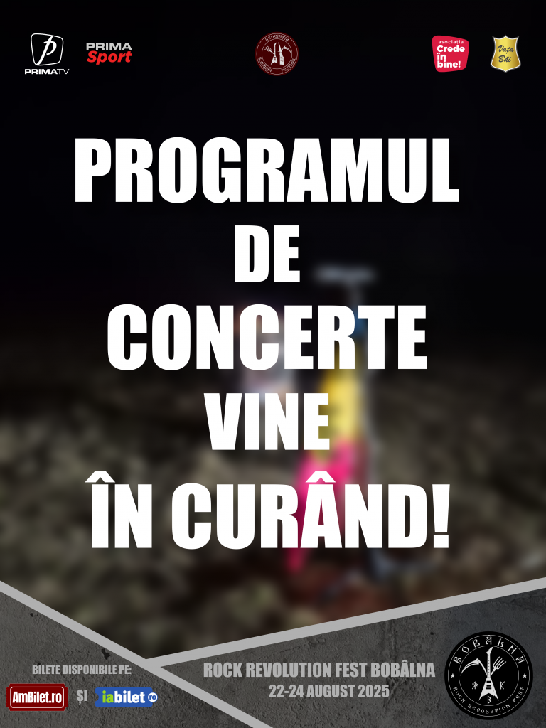 Gata de distracție? Detalii importante pentru Rock Revolution Fest Bobâlna!